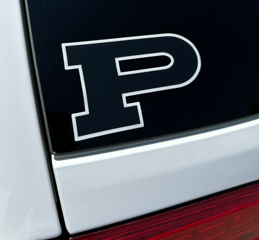 Black Prosper P Car Decal – 380 Outfitters