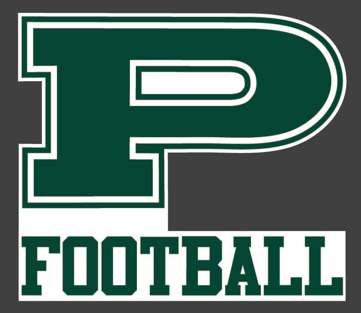 Prosper P Football Car Decal – 380 Outfitters